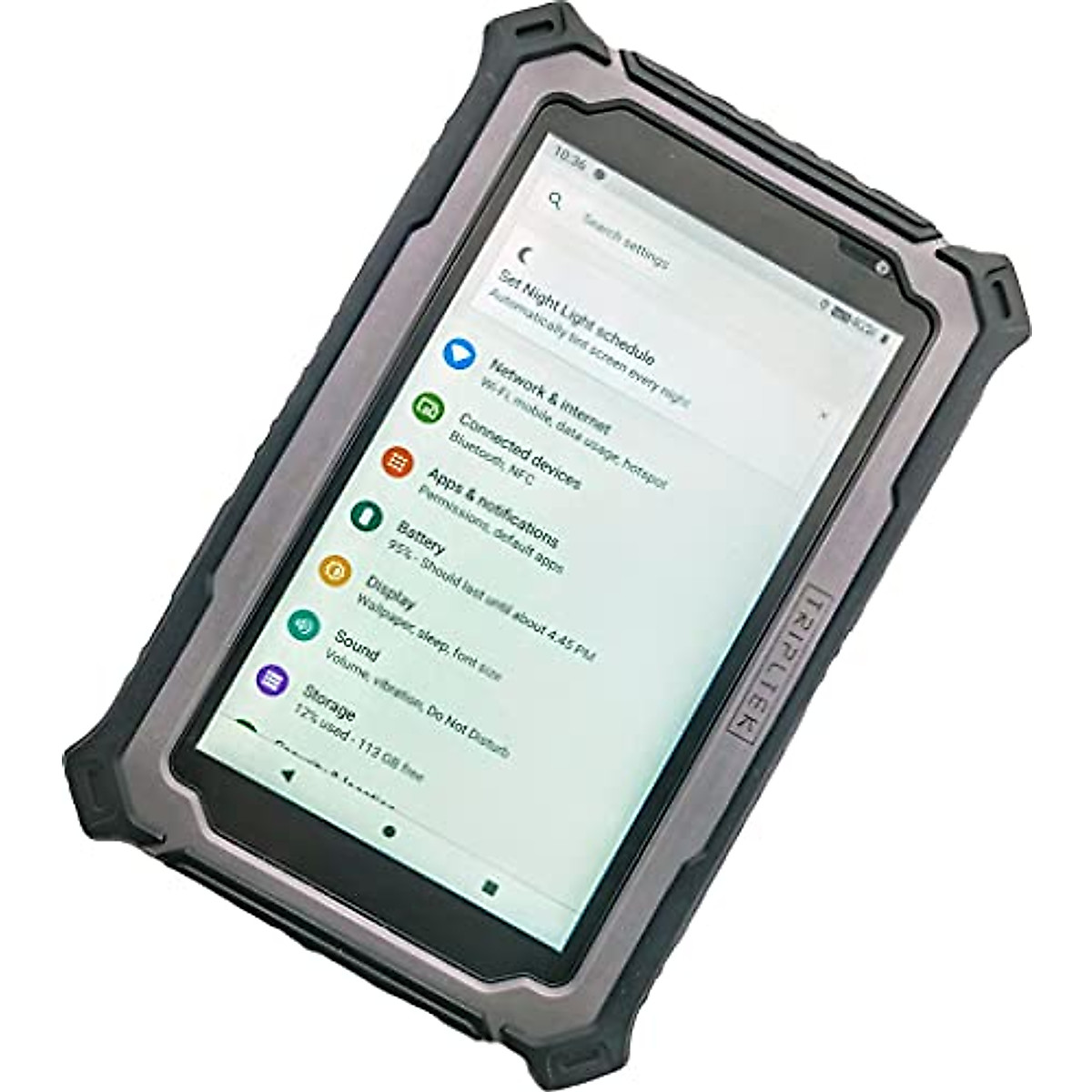 TRIPLTEK Tablet 7" PRO 8GB RAM High Brightness 1200 nits, 4G LTE Unlocked, 8 Core Processor 128GB, Android 9, Long Battery Life 10000mah, Rugged Military Construction, Brightest Tablet on The Market.