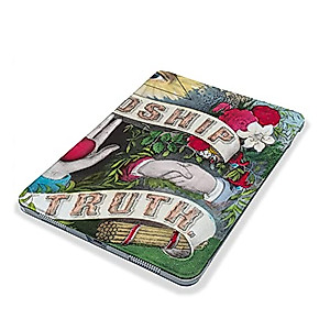 Cute Friendship Love Truth case Compatible with iPad Mini Air Pro 7.9 8.3 9.7 10.2 10.9 11 12.9 inch Pattern Cover New 2022 2021 Trifold Stand 3 4 5 6 7 8 9 Generation 348 (12.9 Pro 3/4/5 gen)