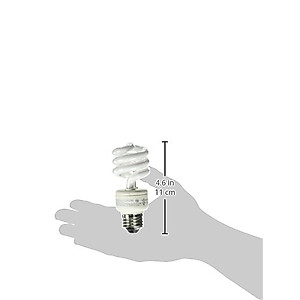 EcoSmart 60W Equivalent Soft White Spiral CFL (4-Pack)
