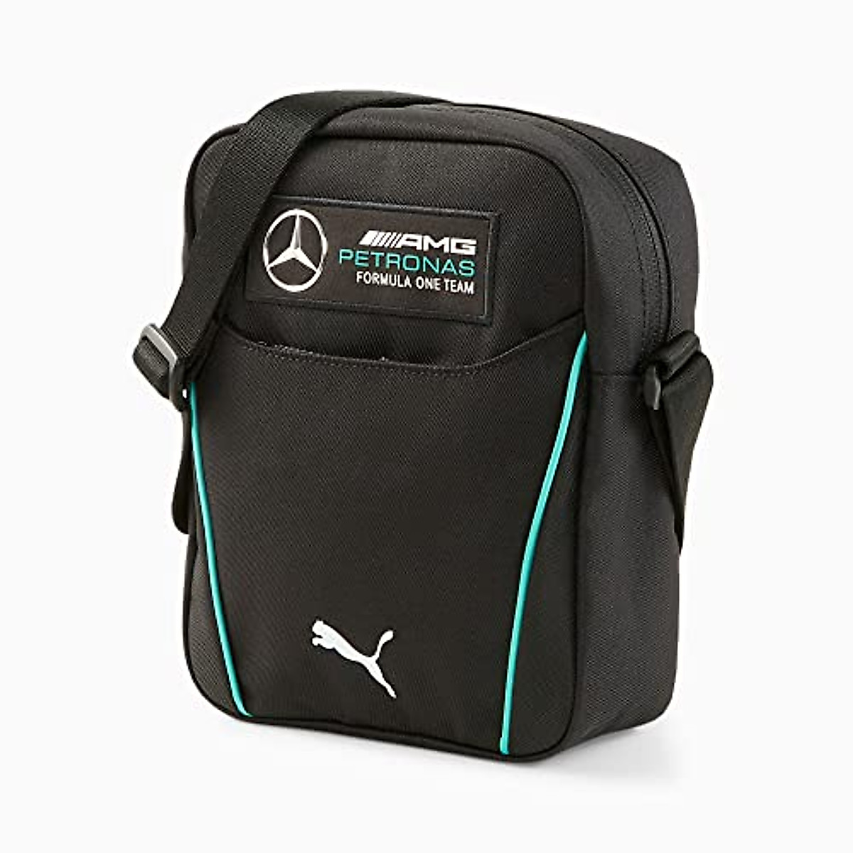 Mercedes-AMG Petronas Formula 1 Team F1 PUMA Portable Shoulder Bag (Black)