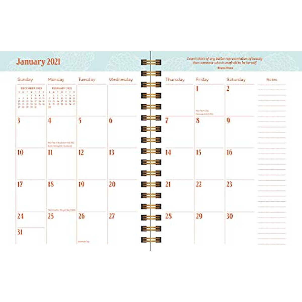 Posh: Deluxe Organizer 17-Month 2020-2021 Monthly/Weekly Planner Calendar: So Much Gratitude