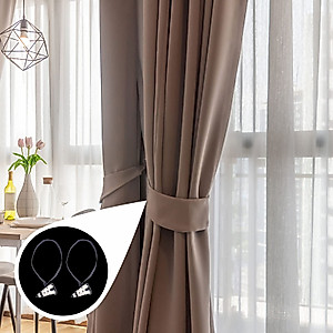 ARTIBETTER Curtain Holdback Resin Curtain Tiebacks 2pcs Lighthouse Curtain Buckle Magnet Curtain Tape White Resin Nautical Style Curtain Accessories Nautical Curtain Tie Backs