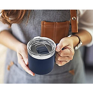 20 oz Magnetic Tumbler Replacement Lid - Compatible with yeti Rambler, Ozark Trail, Old Style Rtic and More - MagneticSlider Switch Spill Proof Tumbler Cover, BPA Free, Black(1 Pack)