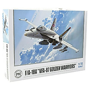 Premium Hobbies F/A-18 VFA-87 Golden Warriors 1:72 Scale Plastic Model Airplane Kit 129V