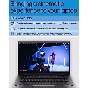 HP 2023 Newest Envy x360 Touchscreen 2-in-1 Laptop, 15.6 Inch Touch Display, AMD Ryzen 7 5825U Processor, AMD Radeon Graphics, 16GB RAM, 512GB SSD, Finger Print Reader, Bluetooth, Wi-Fi, Win 11 Home