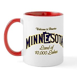 CafePress Minnesota Mug Ceramic Coffee Mug, Tea Cup 11 oz