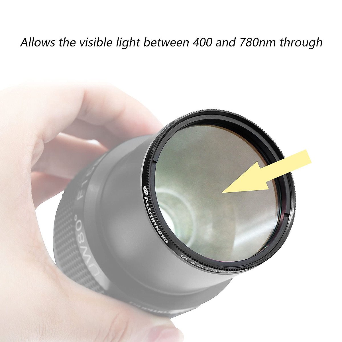 Astromania 2" IR/UV Blocking Filter - keeps your planetary images sharp