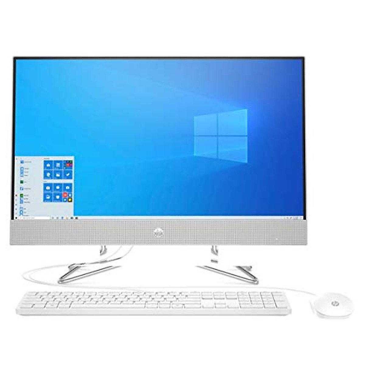 HP Pavilion 27 Touch Desktop 2TB SSD 32GB RAM Win 10 Pro (Intel 10th gen Quad Core CPU and Turbo Boost to 4.90GHz, 32 GB RAM, 2 TB SSD, 27-inch FullHD Touchscreen, Win 10 Pro) PC Computer All-in-One