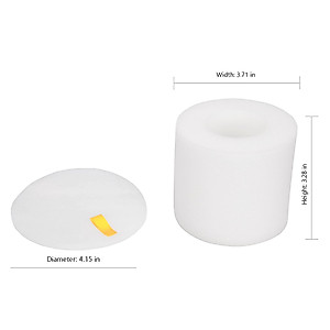 I-clean Replacement Shark NV650 Filters, Compatible with Shark Rotator Pro Lift-away NV650 NV752 NV751 NV651 NV652,APEX AX950, AX952 Vacuum Cleaner Parts,Parts # XFF650 & XHF650