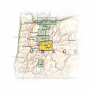 Bend, Three Sisters Map (National Geographic Trails Illustrated Map, 818)