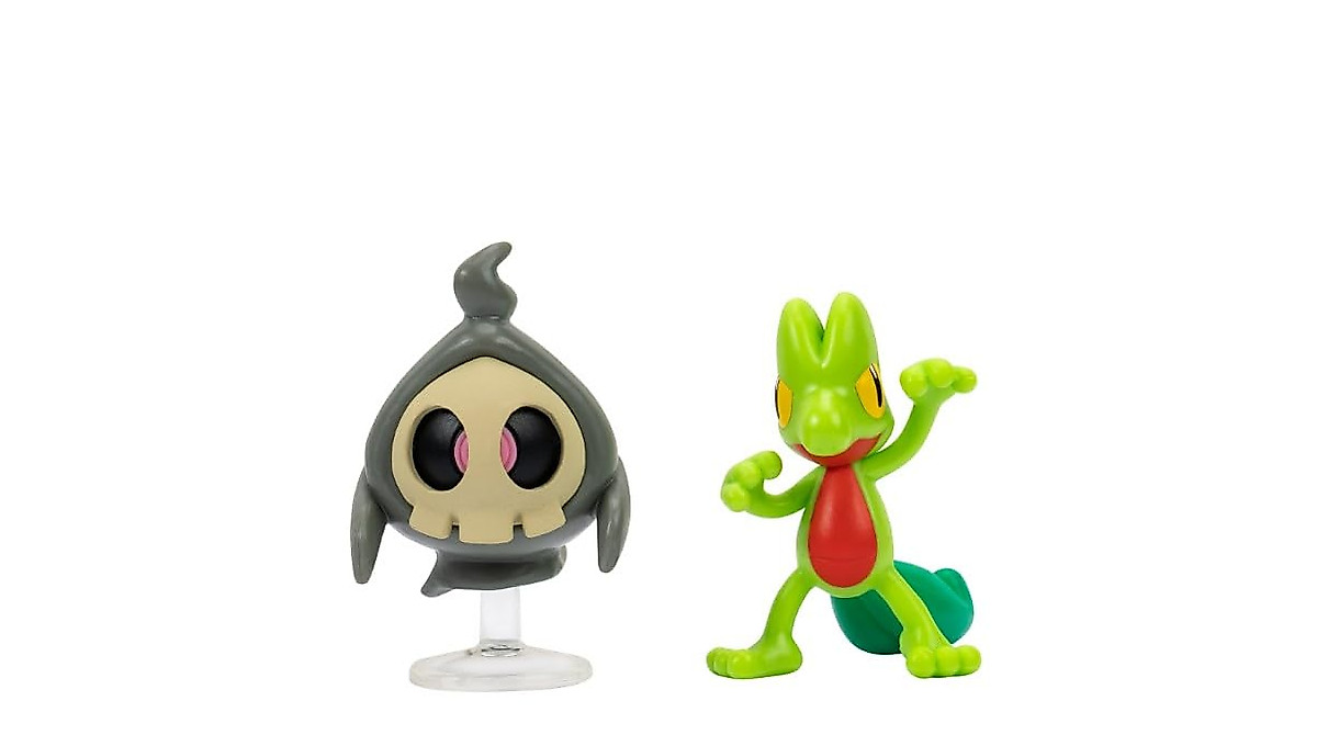 Buy Pokemon Clip N Go Battle Figure Set – Duskull & Treecko