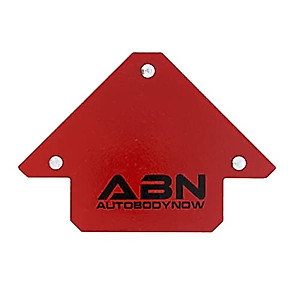 ABN Arrow Welding Magnet Fabrication Holder - 25lb Strong Positioning Square Welding Table Magnet Clamp for 45, 90, 135 Degree Angles