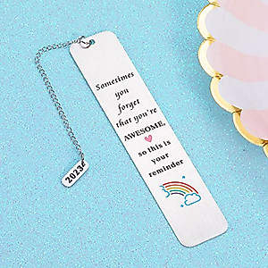 Inspirational Gifts for Women Men Class of 2023 Graduation Gifts for Him Her 16/18/21 Birthday Gifts for Girls New Start Gift for Friends Bookmark for Readers End of Year Student Gifts from Teacher