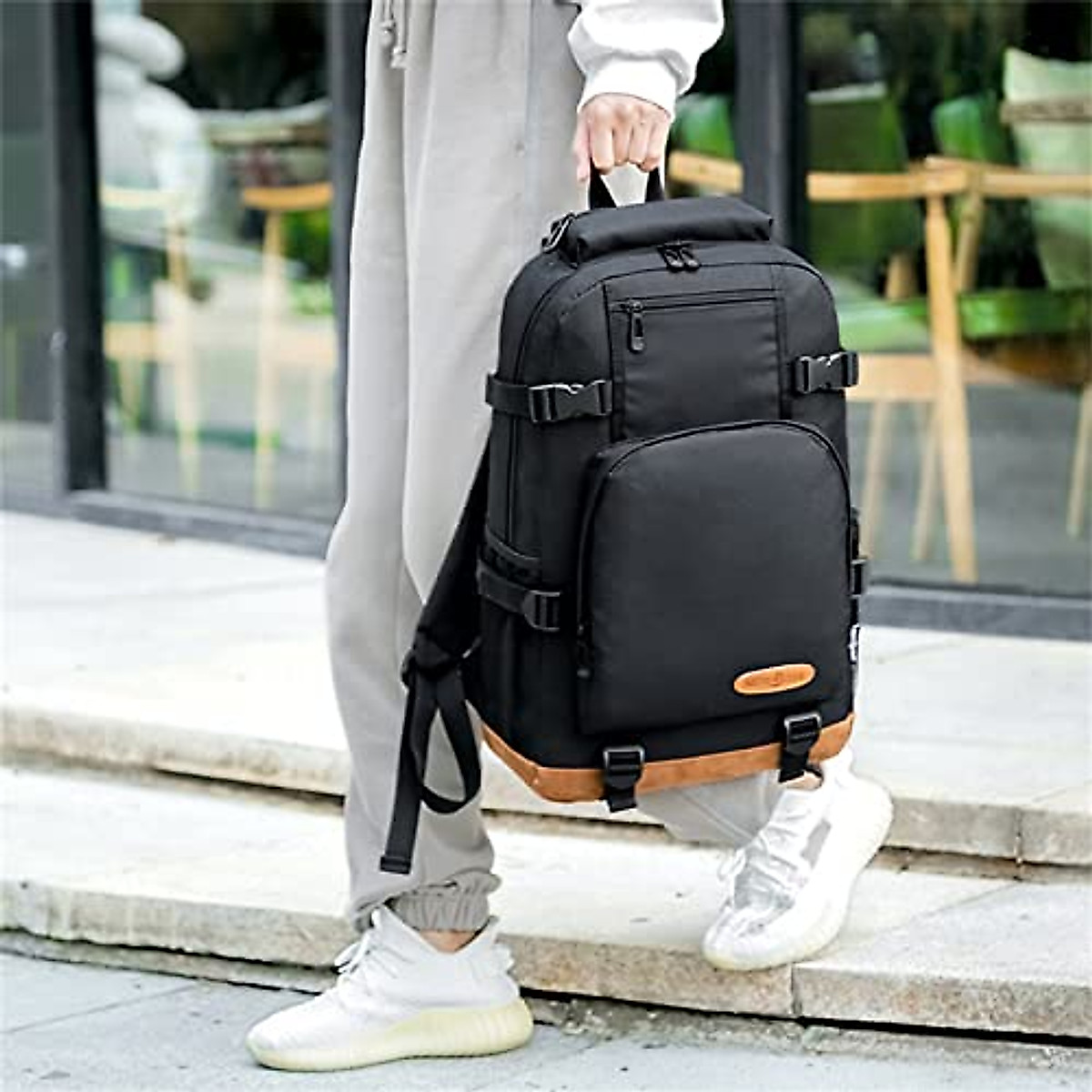 Mayooni Teen Boys Neymar Graphic Student Book Bag Classic Soccer Stars Backpack Casual Canvas Computer Bag for School,Travel