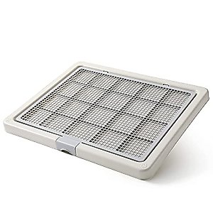 Smart Paws Large 29.92"x24.4" Pet Training Tray,Pet Training Pads Holder,Pet Toilet (Grey)