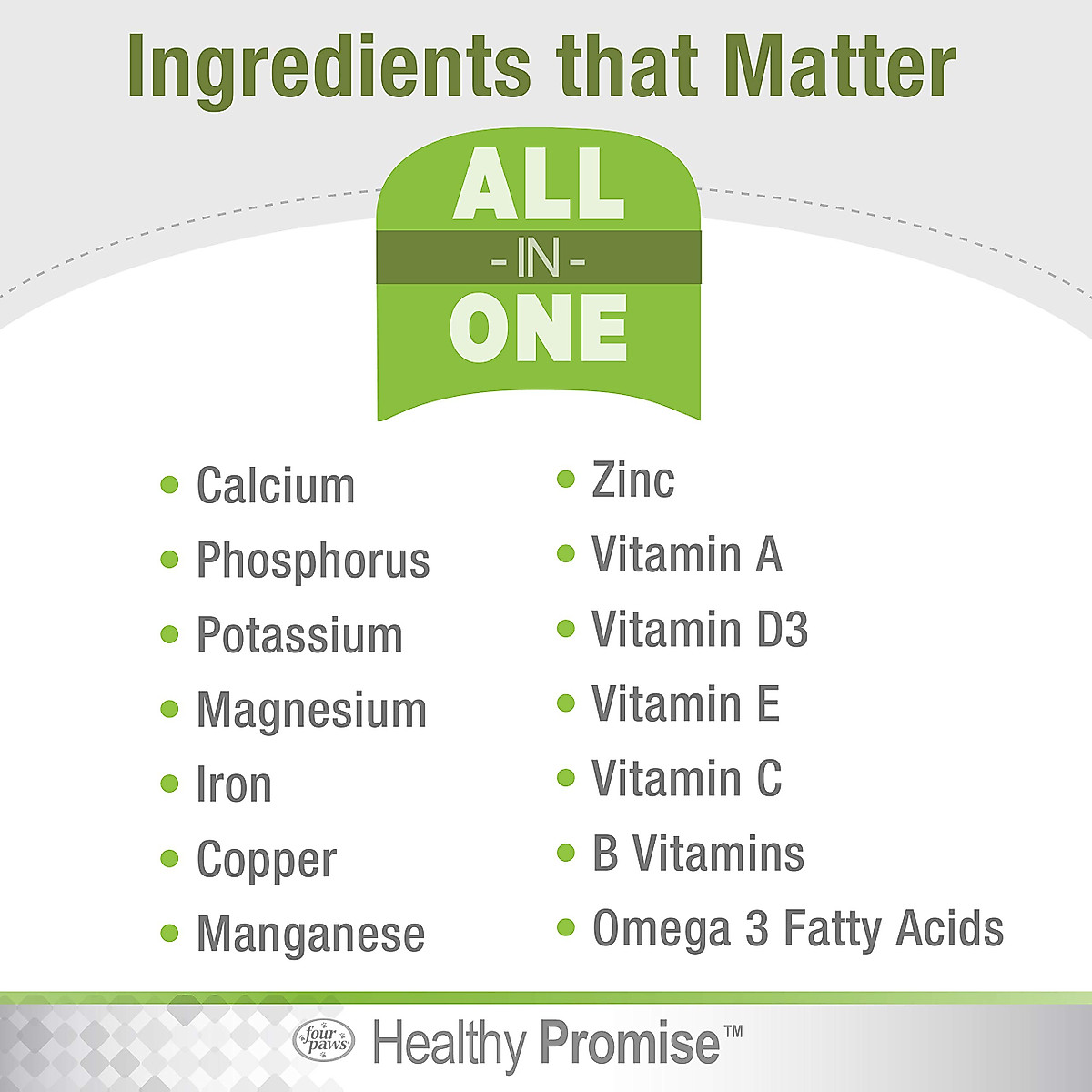 Four Paws Healthy Promise Cat Multivitamin Soft Chews 120 Count