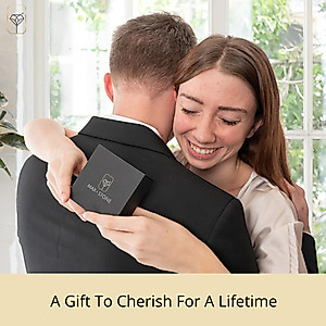 MAX + STONE 10k White Gold 8mm Round October Birthstone Created Opal Dangle Earrings for Women with Leverbacks