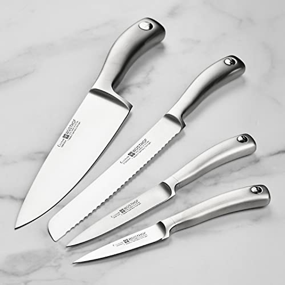 Wusthof Culinar 7 Piece Knife Set with Acacia Block