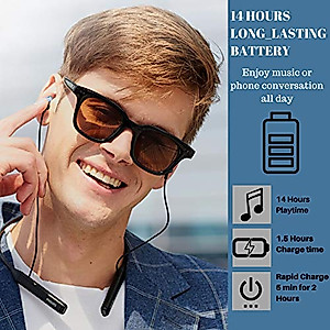 Philips Bluetooth Neckband Headphones, Wireless Earbuds IPX5 Waterproof Sport Earphones, Lightweight, Deep Bass with Vibration Call Alert Neckband
