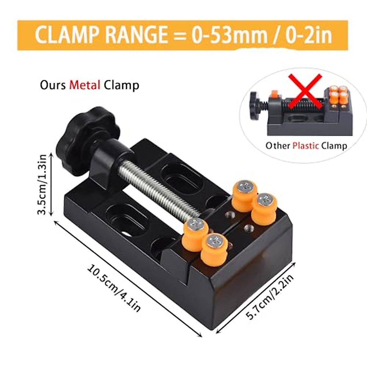 62 Pieces Pin Vises Hand Drill Bits Set Micro Twist Manual Rotary Hobby Drill Tools with Clamp for Jewelry Making, Craft Carving, DIY, Woodworking, Plastic, Shells, Resin or Model Making (0.3-3.0mm)