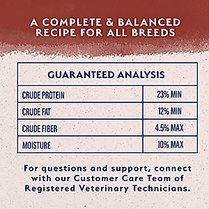 Natural Balance Limited Ingredient Adult Dry Dog Food with Healthy Grains, Beef & Brown Rice Recipe, 4 Pound (Pack of 1)