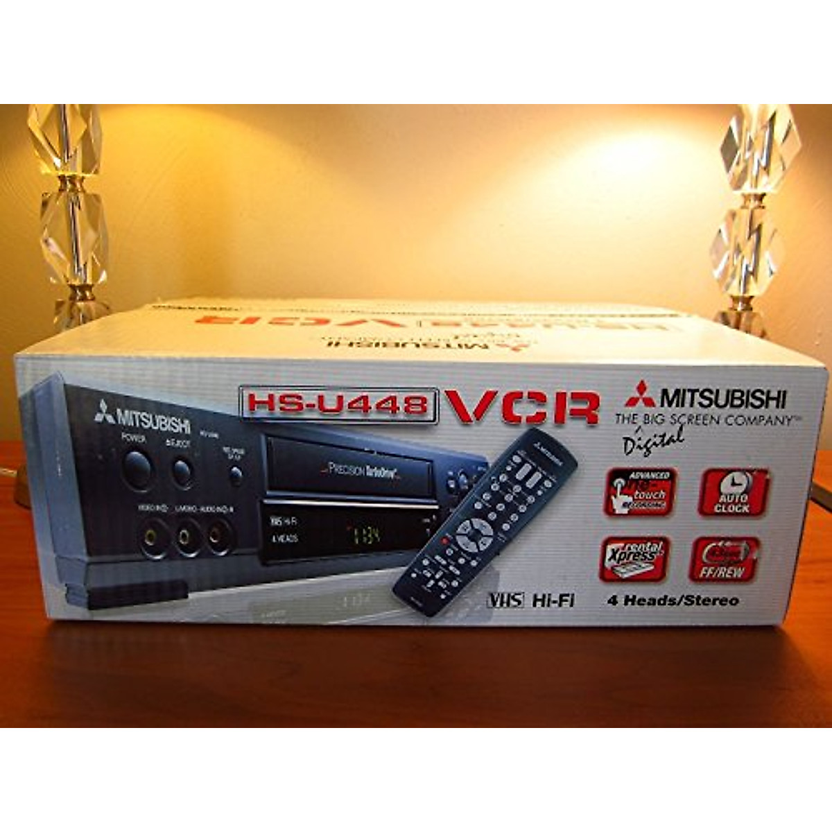 Mitsubishi Hs-u448 Hi-fi VCR 4-head