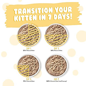 Weruva Kitten, Chicken Formula Au Jus, 3oz Can (Pack of 12)