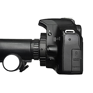 Gosky Metal 1.25'' Telescope Camera T-Adapter and Nikon T2 T-Ring Adapter for Nikon DSLR SLR (Fits Nikon D90, D80, D70, D60, D50, D40x, D40, D800, D700 and All Nikon SLR Cameras