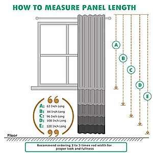 Royal Tradition Velvet Heavyweight Grommet Top Window Curtains, Set of 2 (52" Wx84 L) Solid Panels, Taupe