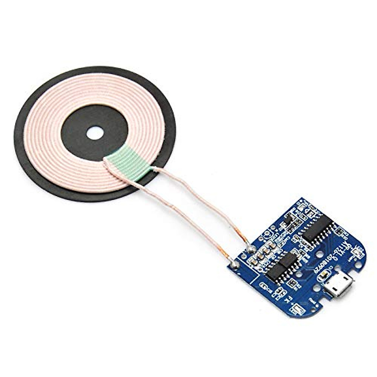 Gikfun Qi Wireless Charger PCBA Circuit Board Coil Wireless Charging Micro USB Port DIY EK1854