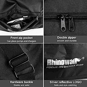 HUNTVP E-Scooter Bag Storage Cover Heavy Duty Transport Bag Foldable Scooter Accessory Backpack Handbag Shoulder Bag for Xiaomi Mijia M365