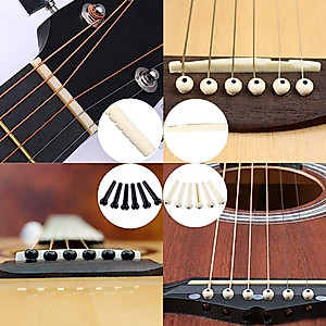 66PCS Guitar Accessories Kit, Acoustic Guitar Changing Tool, Including Acoustic Strings, Guitar Picks, Capo, String Winder&Cutter, Tuner, Guitar Bones,for Guitar Players and Guitar Beginners