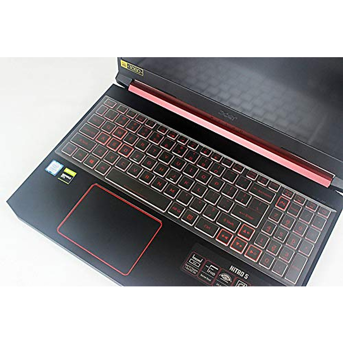 Keyboard Cover for Acer Predator Helios 300 PH315-54 PH315-53 PH315-52 PH317-53 15.6" 17.3"，Acer Nitro 5 AN515-54/55/43/44 AN517-51/52 AN715-51/52 15.6" 17.3" Gaming Laptop,Acer Aspire VX 15 17-Clear