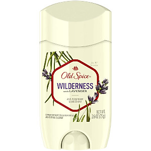 Old Spice Wilderness For Men Anti-Perspirant & Deodorant, Lavender, 2.6 oz (Pack of 2)