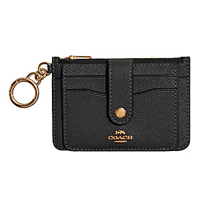 Coach Crossgrain Leather Attachment Card Case