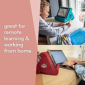 Flippy Tablet Pillow Stand and Tablet Holder for Lap, Desk and Bed, Multi-Angle with Storage