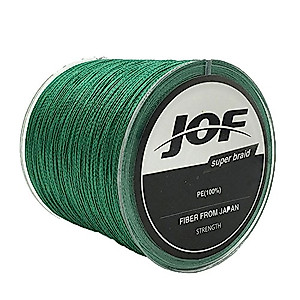 Ochoos 500M PE Braided 8 Strands 22-78 LB High Sensibility Super Strong Fishing Line Sea Fishing - (Size: 2.0, Color: Grey) - Fishing Line