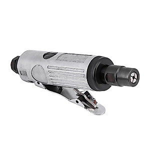 Acouto 1/4" Pneumatic Die Grinder 90PSI Pneumatic Air Die Grinder Grinding Kit Polishing Engraving Tool