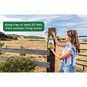 RESCUE! Big Bag Fly Trap – Disposable, Outdoor Use - 3 Traps