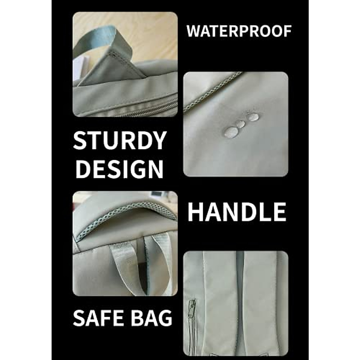 RRRWEI Kawaii Backpack With Kawaii Pin And Accessories Cute Backpack School Backpack For Teens Girls Aesthetic Backpack (green)