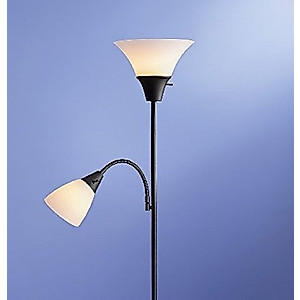 Room Essentials Torchiere Floor Lamp with Task Light