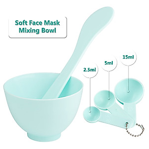 Aztec Secret 1lb, Original Indian Healing Clay with a Face Mask Mixing Bowl Set, Includes Bentonite Clay Powder, Spatula, Brush, Measuring Spoons, and More