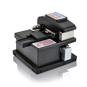 SKYSHL Fusion Splicer With 8PCS Electrodes Fiber Cleaver Tool Kit Automatic Focus SM MM DS NZDS Core Alignment Optical Fiber Splicing Welding Machine (SS413F-411)