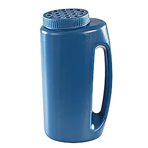 Home-X Ice Melt Salt Dispenser, Grass Seed Spreader, Plastic Garden Container