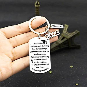 Graduation Class Of 2023 College Gifts For Him Her Medical High School College Masters Degree Graduation Keychain For Teens Girls Boys Son Daughter Friends Nurse Senior Students Stocking Stuffers