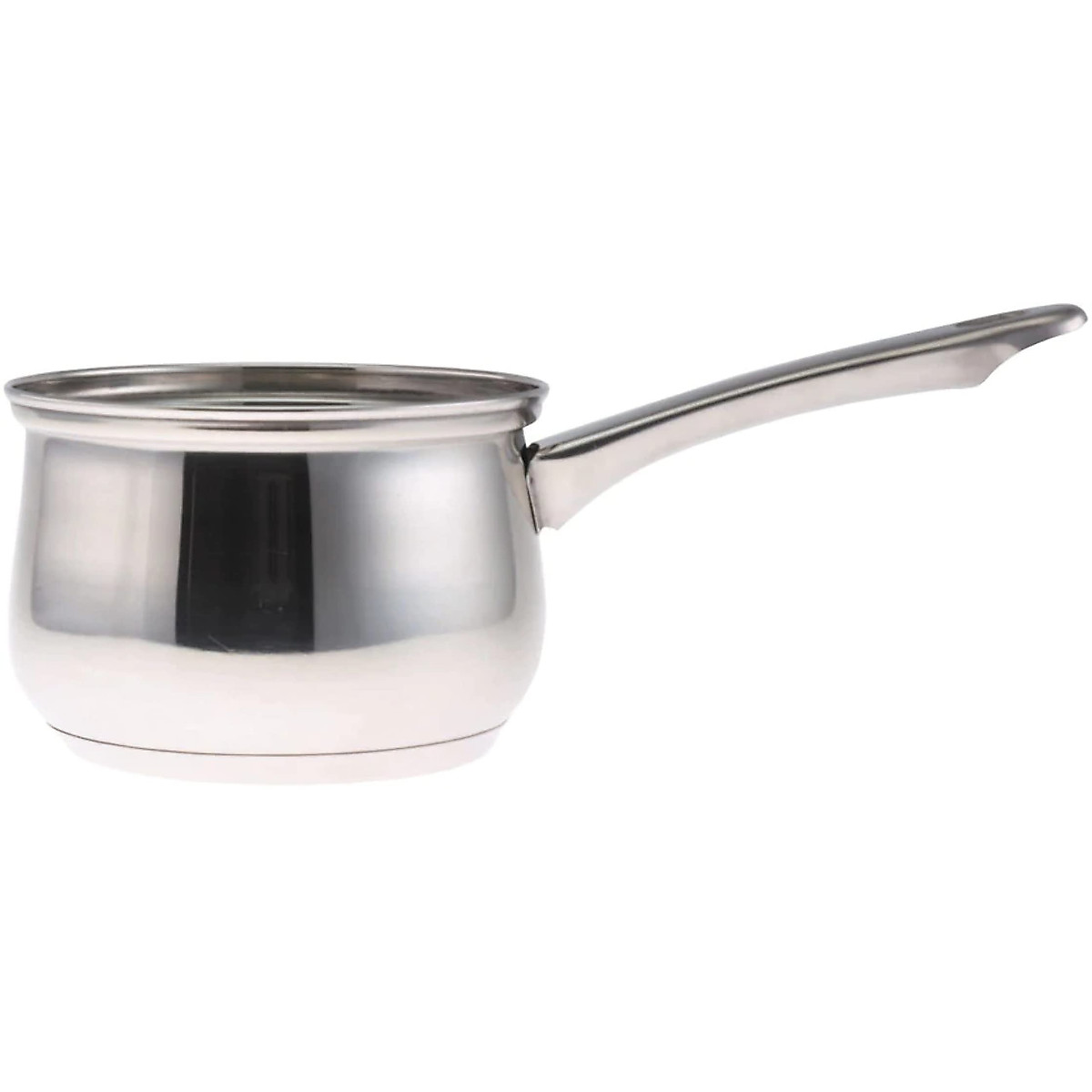 Kitchen Craft KCCVPORNS Induction Double Boiler Porringer/Bain Marie Pan with Non Stick, Gift Boxed, Stainless Steel, Silver, 6.25-inch