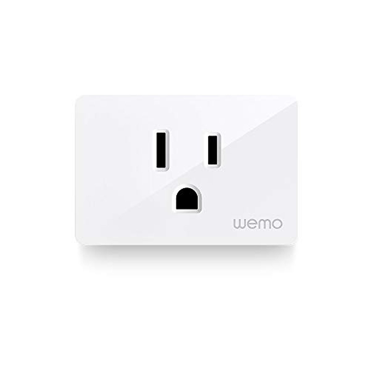 Wemo Smart Plug (Simple Setup Smart Outlet for Smart Home, Control Lights and Devices Remotely Works w/Alexa, Google Assistant, Apple HomeKit)(Pack of 1)