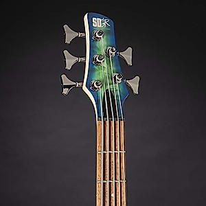 Ibanez SR405EQM 5 String Surreal Blue Burst Gloss