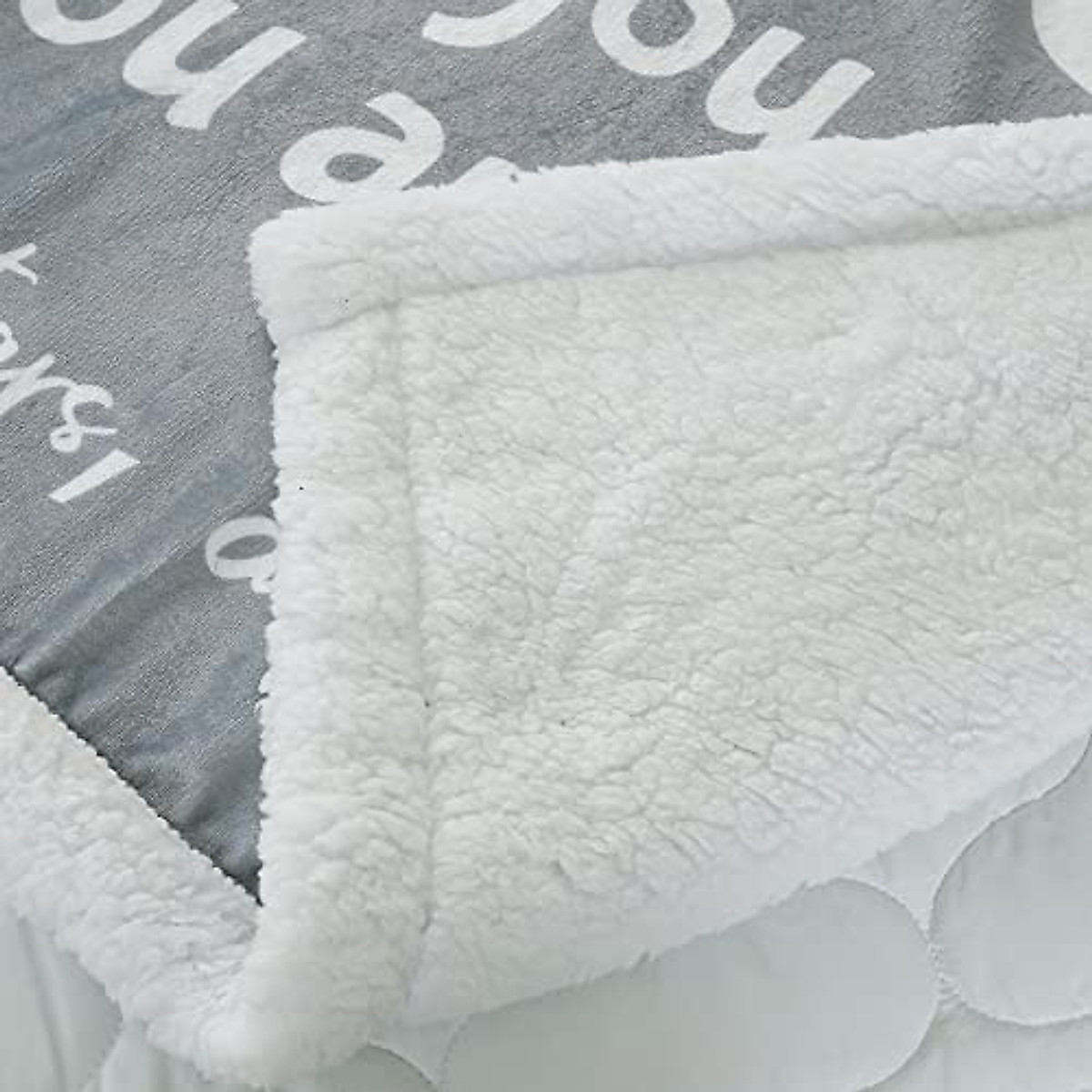 Wife Happy Anniversary Blanket Gifts - Luxurious Throw Blankets with Loving Messages for Birthday Gift for Her | Snuggly Soft Wife Blanket from Husband for Valentine's Day Wife Gifts | 50" X 60"