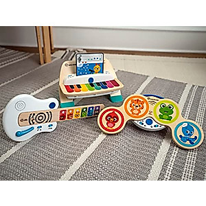 Baby Einstein and Hape Magic Touch Piano Wooden Musical Toddler Toy, Age 6 Months and Up